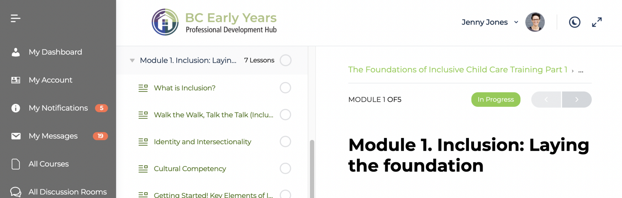 Navigating the Course - Early Years Professional Development Hub
